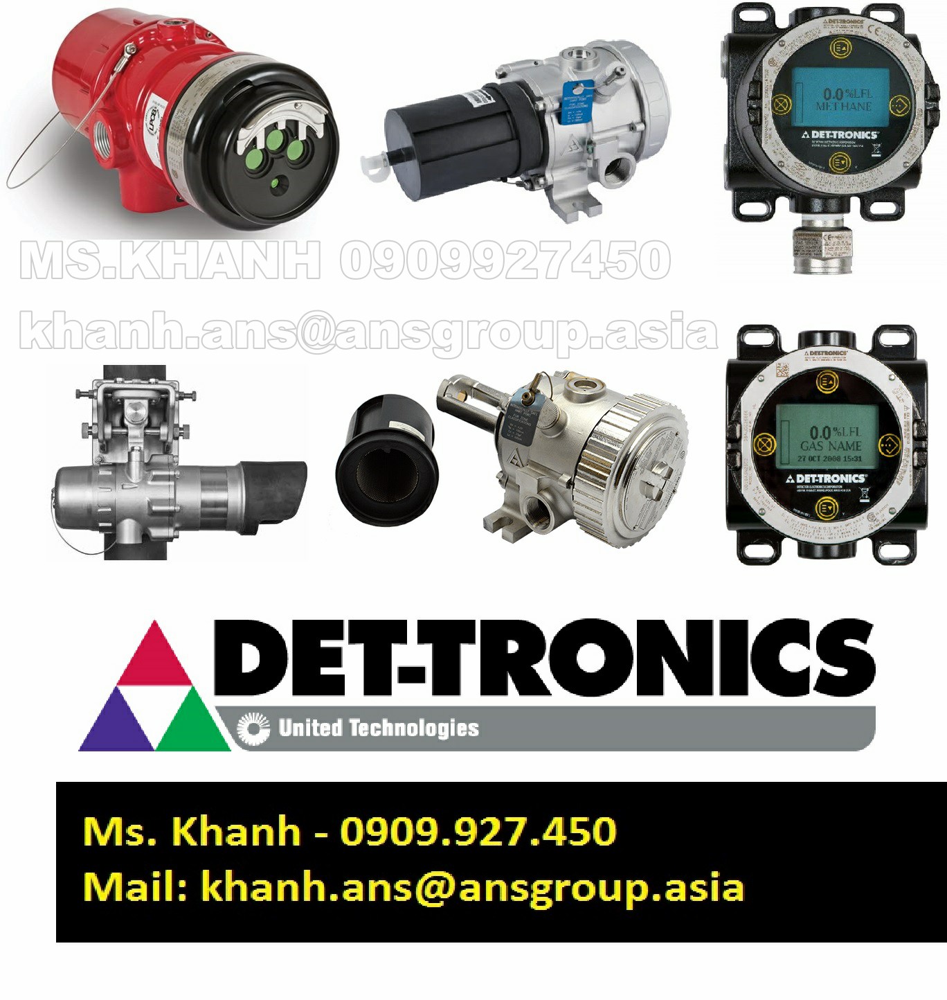 THIẾT BỊ GAS 028122-001 X3301S4N13W2 FLAME DETECTOR Det-tronics Vietnam ...